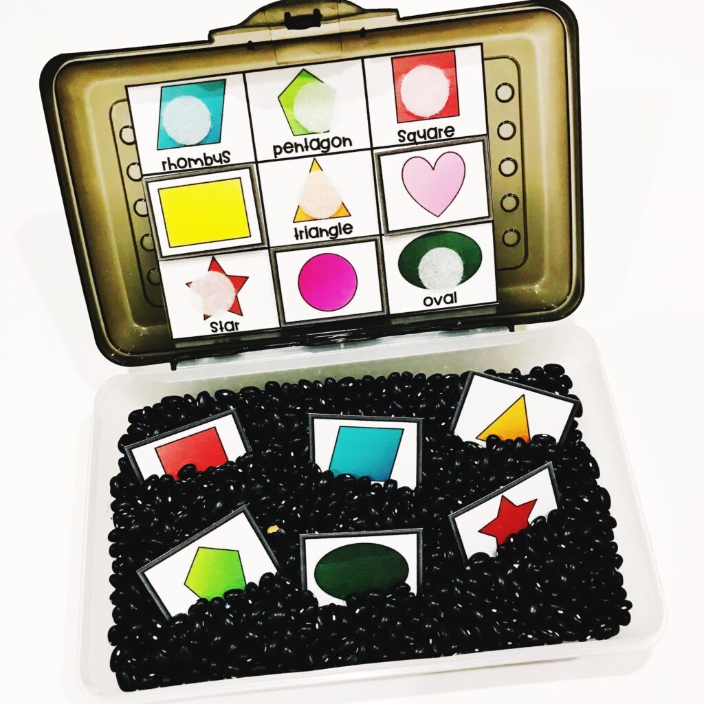 Preparing Sensory Bins - The Stay-at-Home Teacher