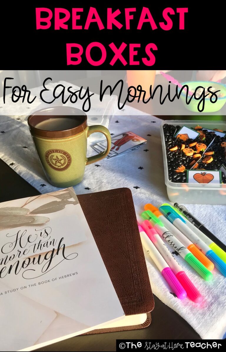 Breakfast Boxes - The Stay-at-Home Teacher