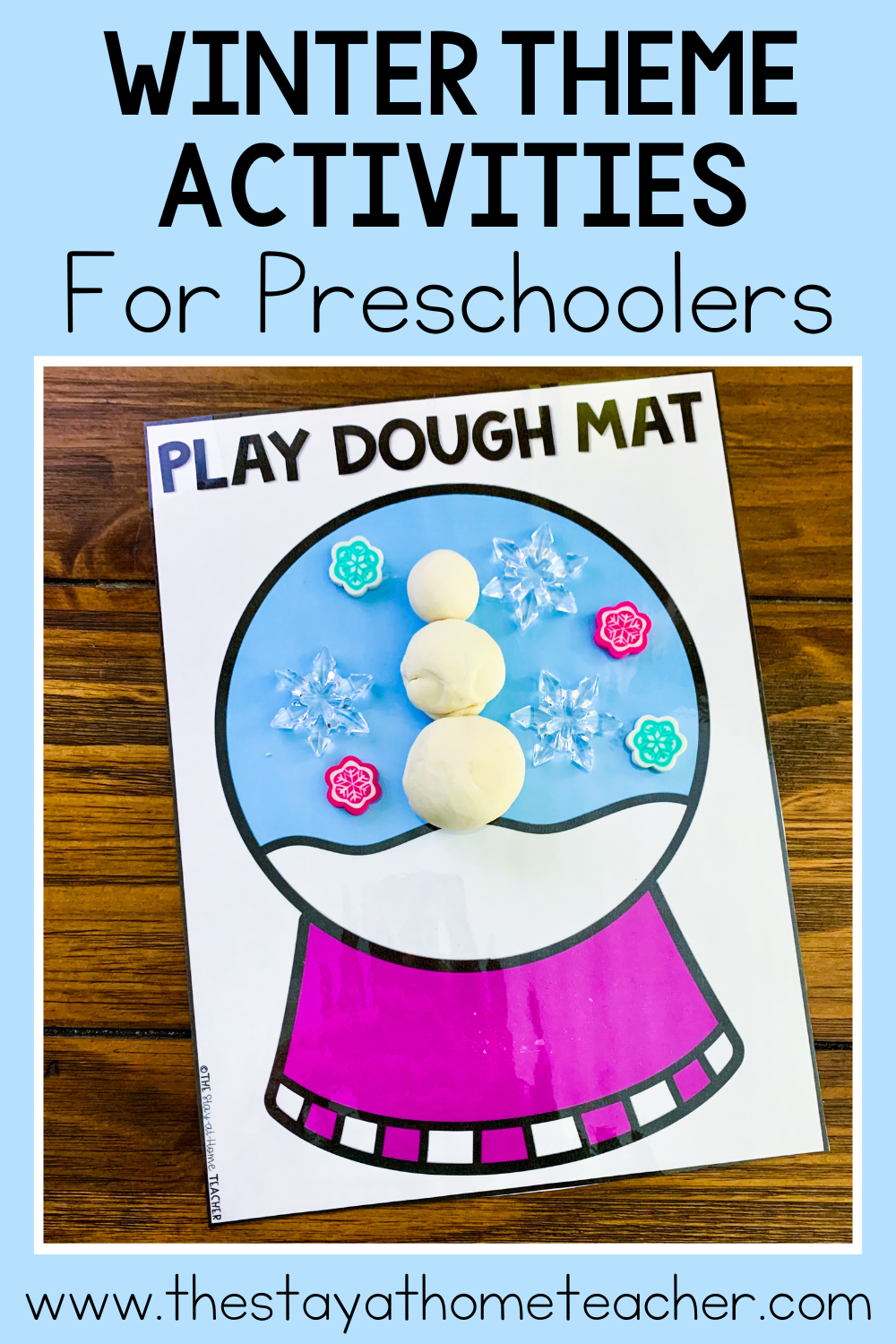 Winter Preschool Theme with 15 Fun Math & Literacy Activities - The ...
