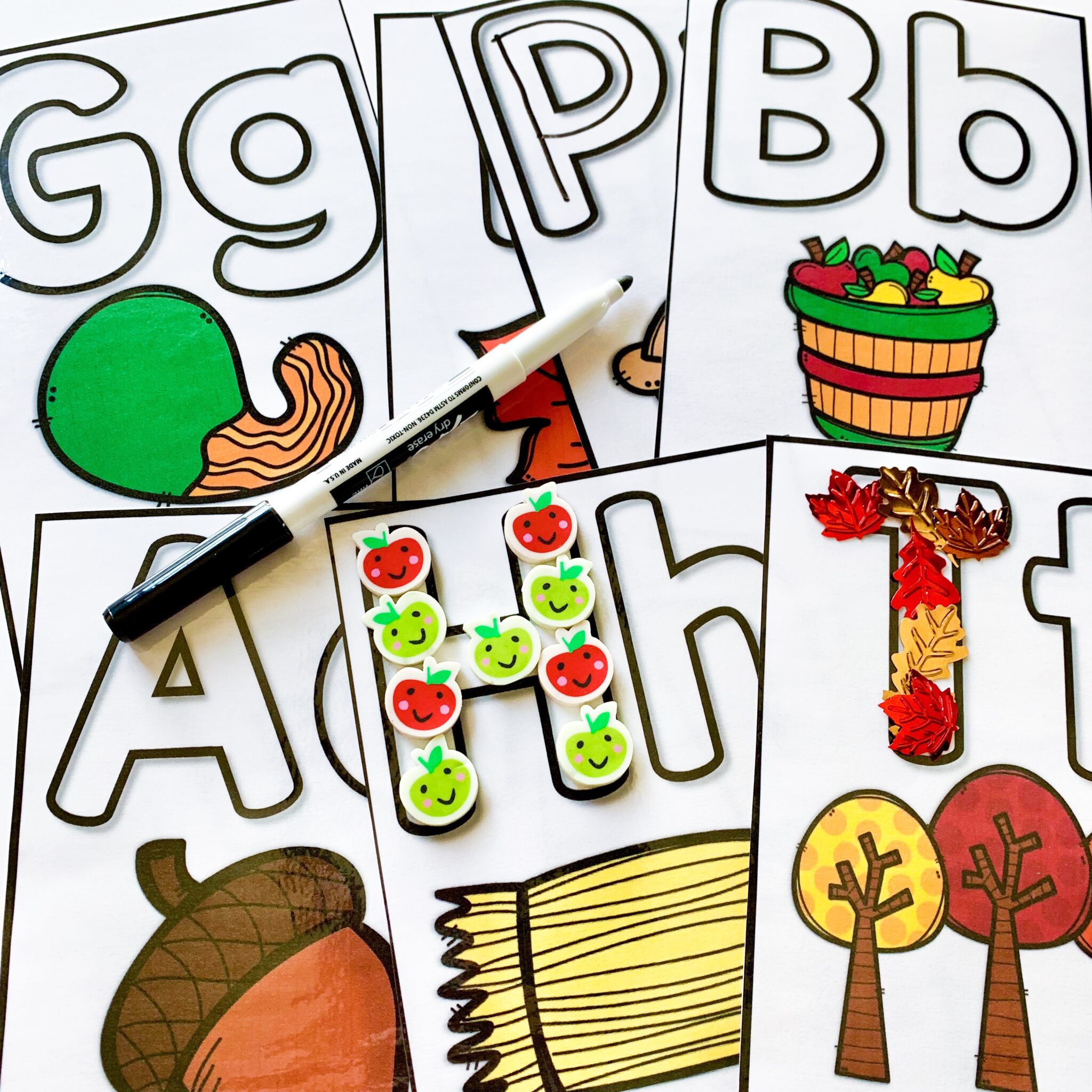 Fall Math and Literacy Centers for Transitional Kindergarten Learners ...