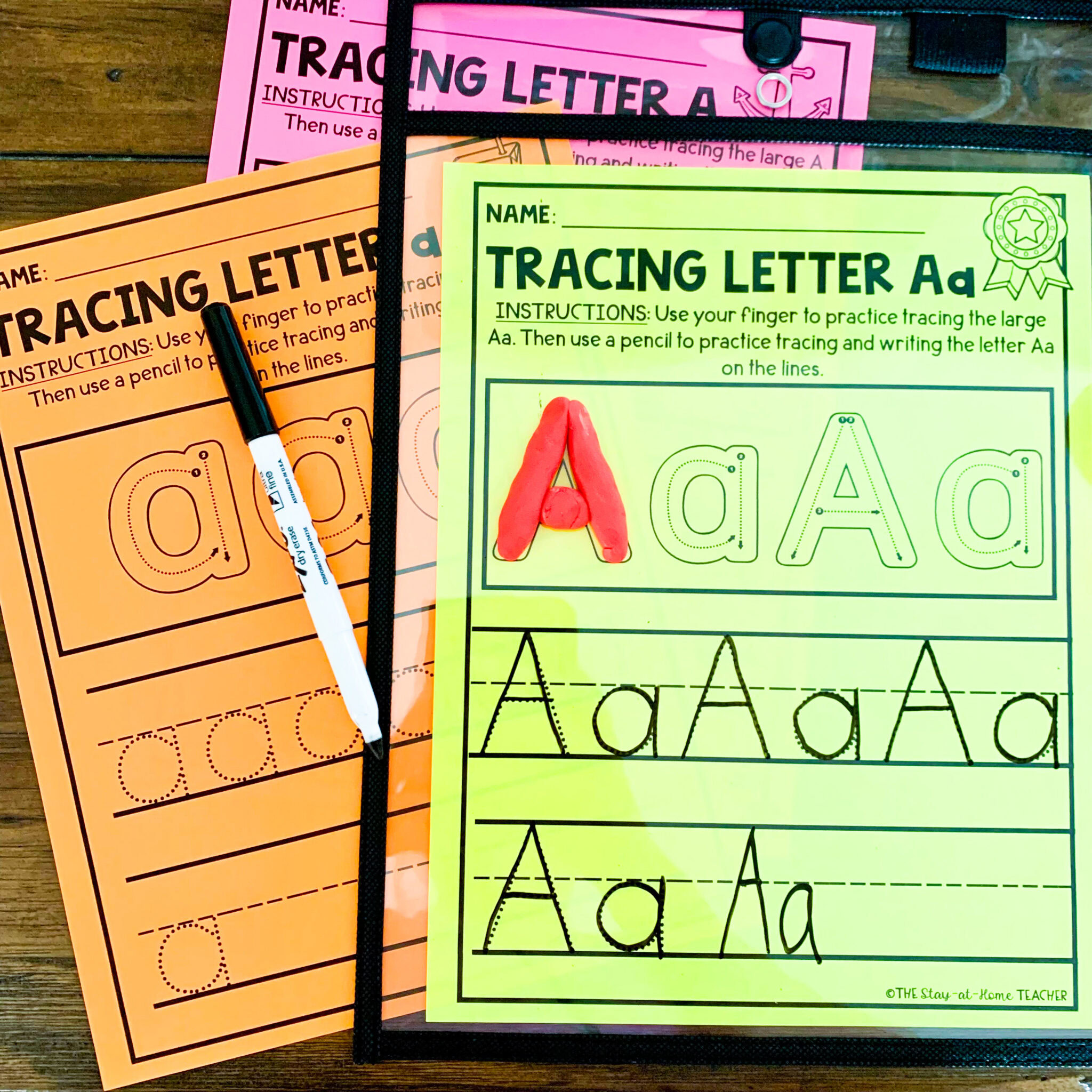4 Fun and Simple Alphabet Activities for Little Learners - The Stay-at ...
