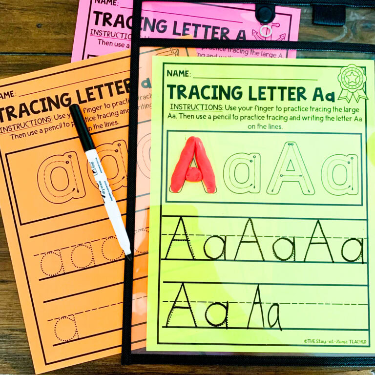 4 Fun and Simple Alphabet Activities for Little Learners - The Stay-at ...