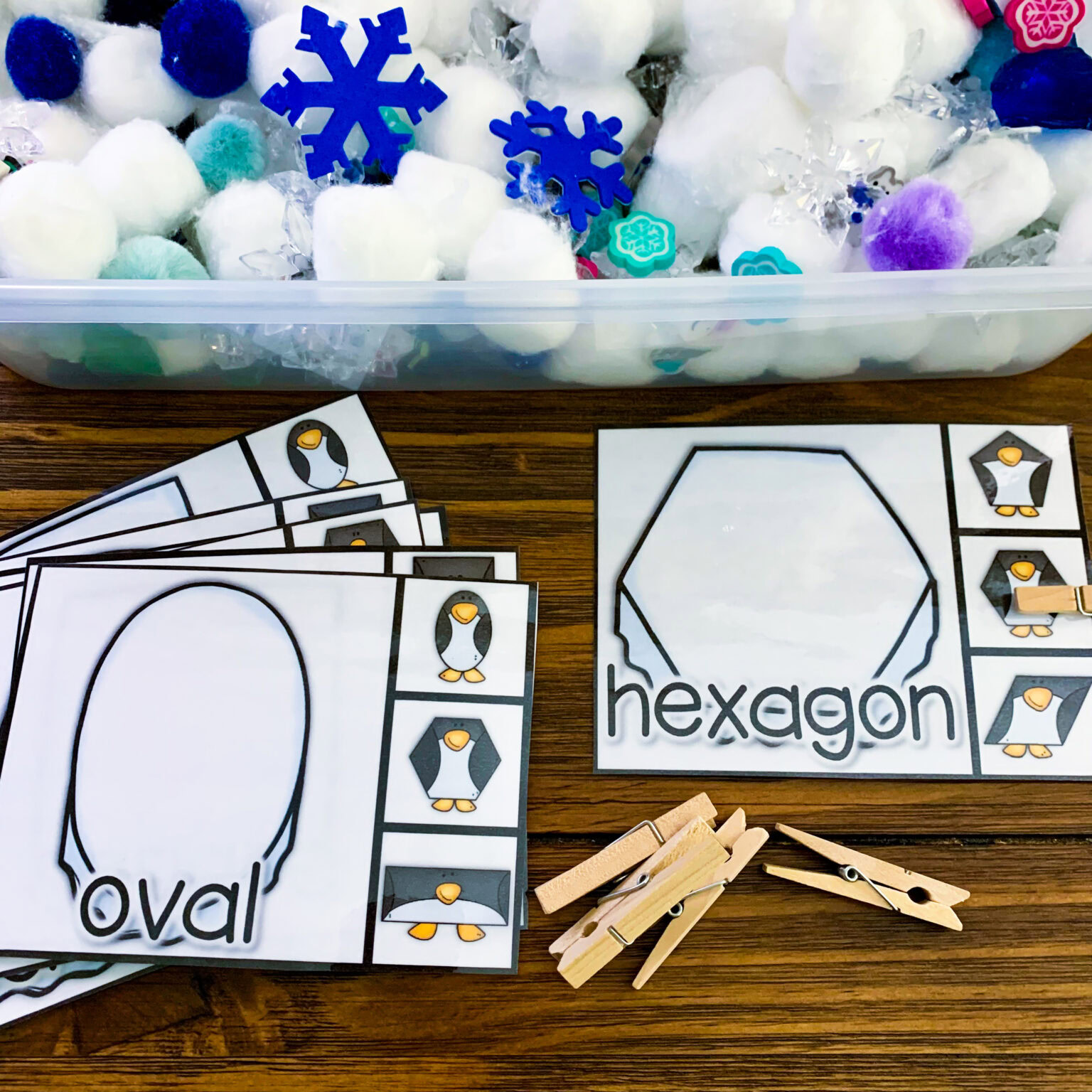 Polar Animals Preschool Theme with 15 Fun Math & Literacy Activities ...