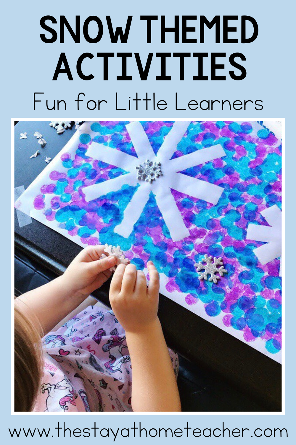 Snow Printables and Activities for Little Learners - The Stay-at-Home ...