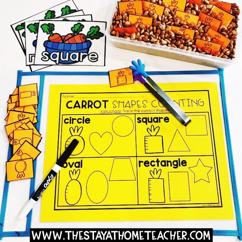 Spring Math and Literacy Activities for Preschoolers - The Stay-at-Home ...