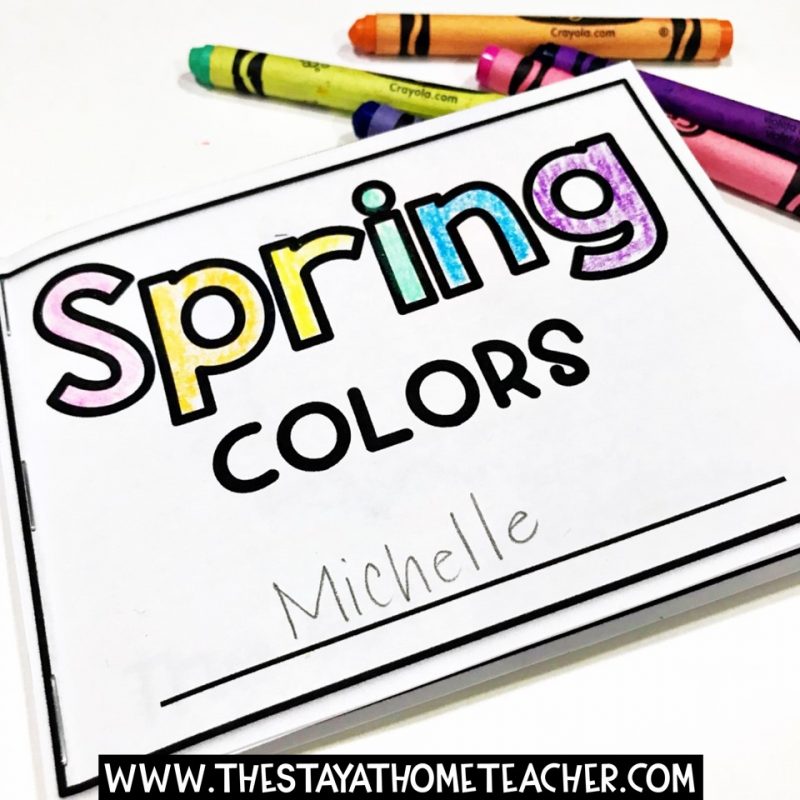 Spring Math and Literacy Activities for Preschoolers - The Stay-at-Home ...
