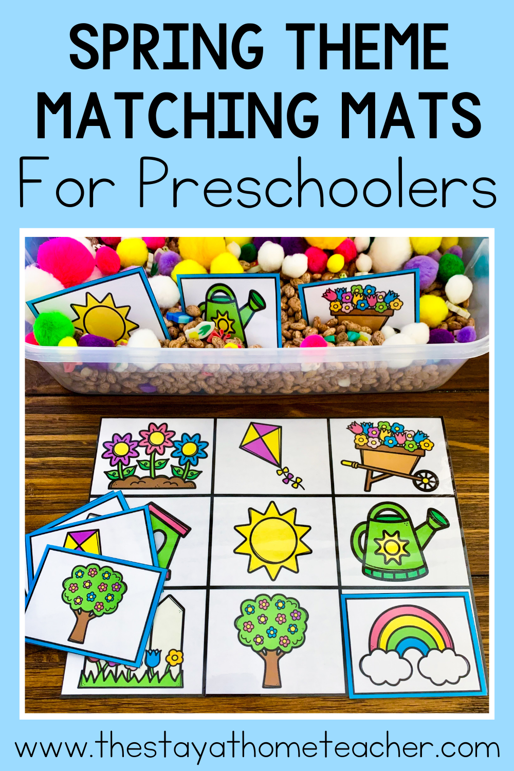 6 Fun Spring Toddler Sensory Bins - The Stay-at-Home Teacher
