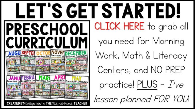 40+ Exciting Preschool Themes for Little Learners - The Stay-at-Home ...