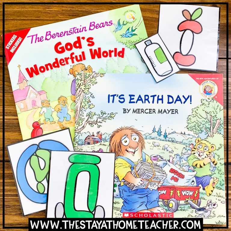 5+ FREE Earth Day Activities for Little Learners - The Stay-at-Home Teacher