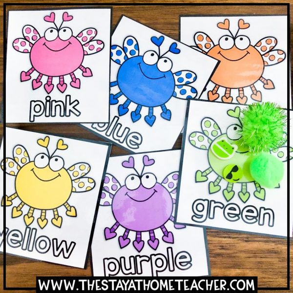 Bug Themed Math and Literacy Activities for 2-4 Year Olds - The Stay-at ...