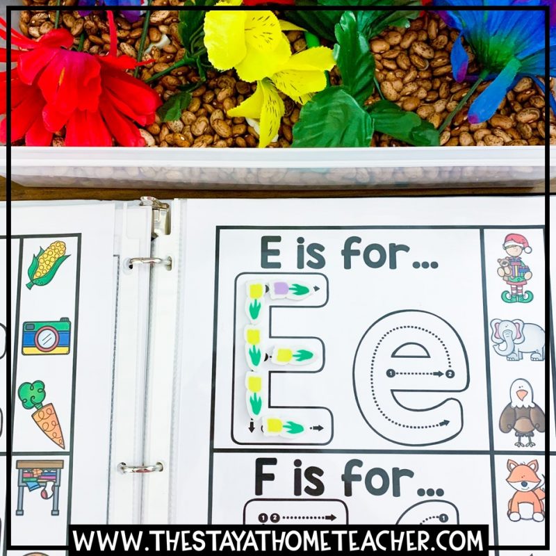 8 Fun Flower Sensory Bin Activities for Preschool Children - The Stay ...