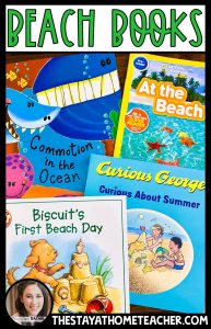 Beach Books and Activities for Little Learners - The Stay-at-Home Teacher