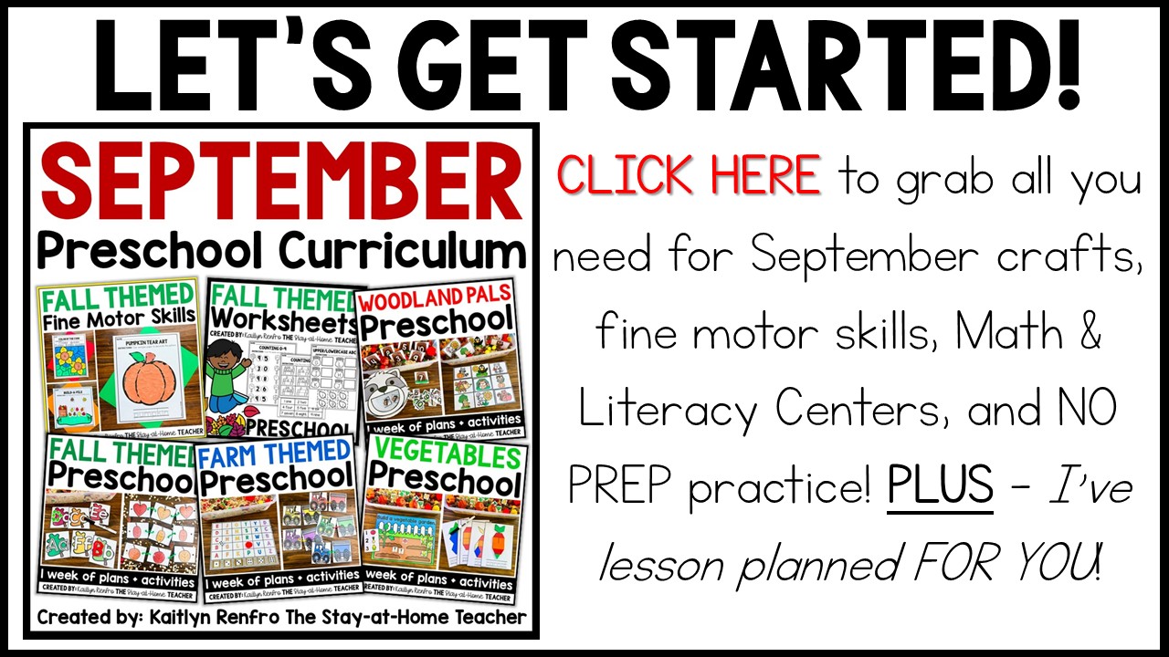 Farm Preschool Theme with 15 Fun Math & Literacy Activities - The Stay ...
