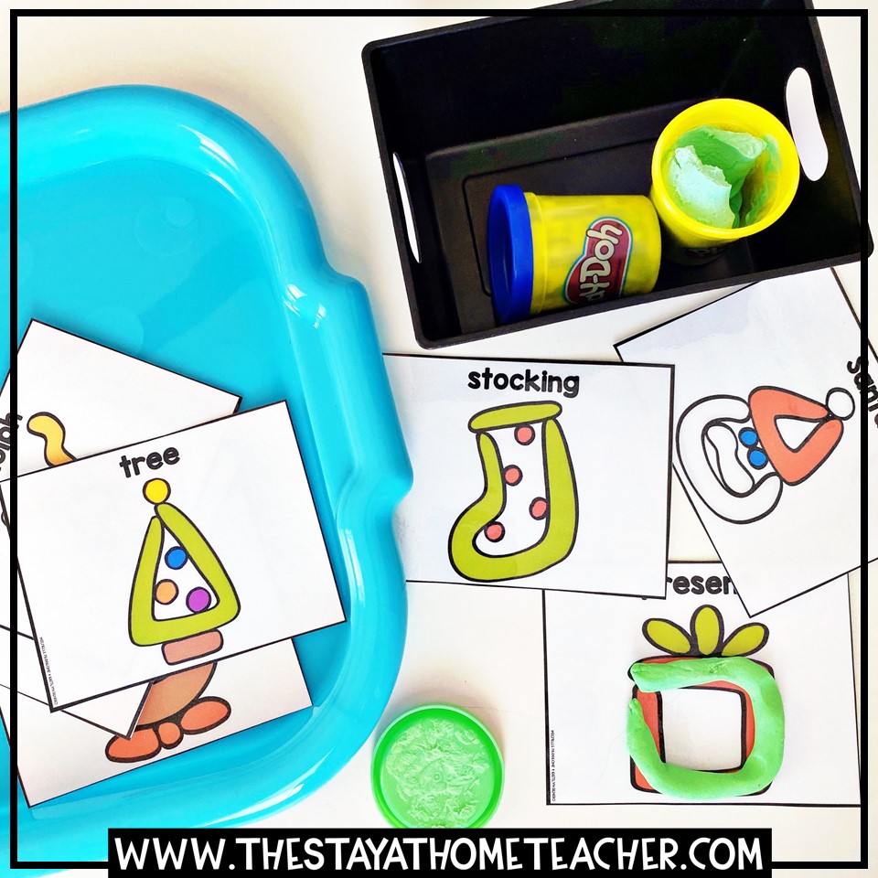 Christmas Themed Math and Literacy Activities for Prekindergarten and ...