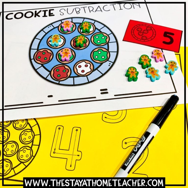 Christmas Themed Math and Literacy Activities for Prekindergarten and ...