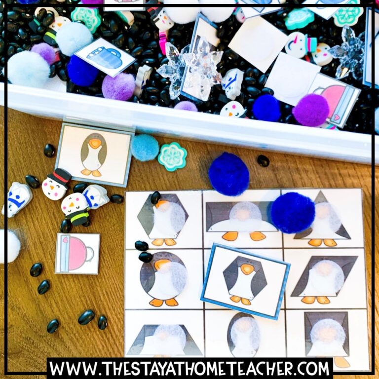 Winter Sensory Bins and Fine Motor Skills Activities - The Stay-at-Home ...