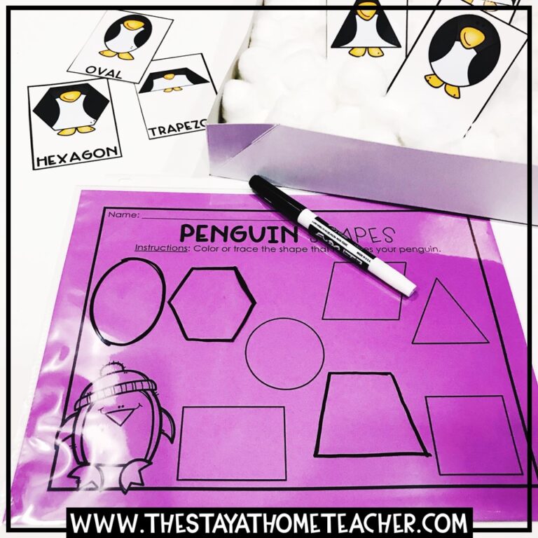 Winter Math and Literacy Centers for Preschooler and Kindergarten - The ...