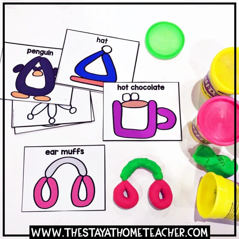 Winter Math and Literacy Centers for Preschooler and Kindergarten - The ...