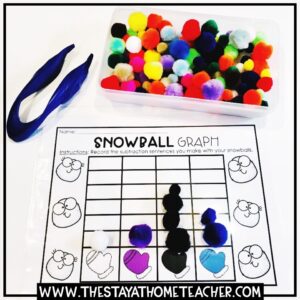 Winter Math and Literacy Centers for Preschooler and Kindergarten - The ...