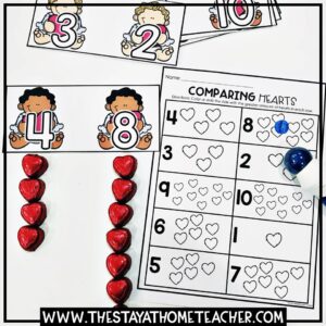 Valentine's Day Math and Literacy Activities for Preschool and ...