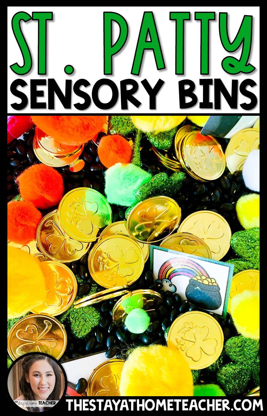 St. Patrick's Day Sensory Bins and Fine Motor Skill Activities - The ...