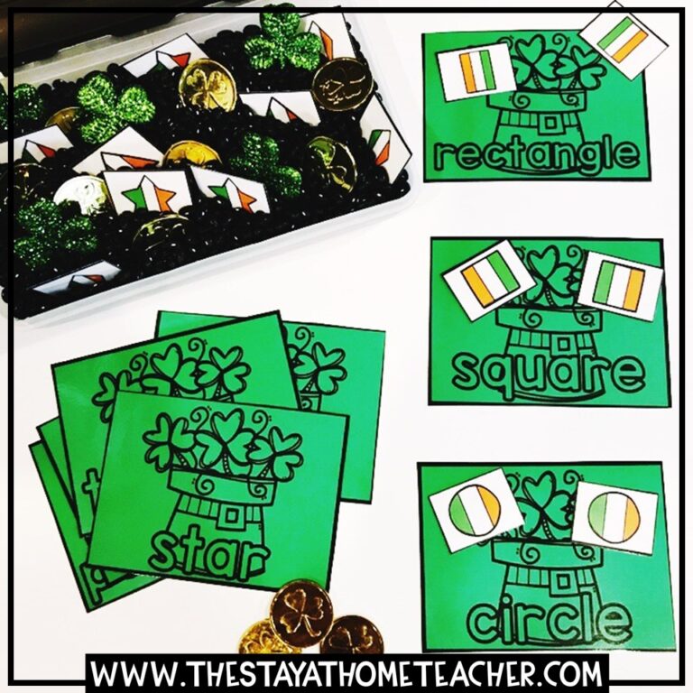 St. Patrick's Day Math and Literacy Activities for PreK and ...