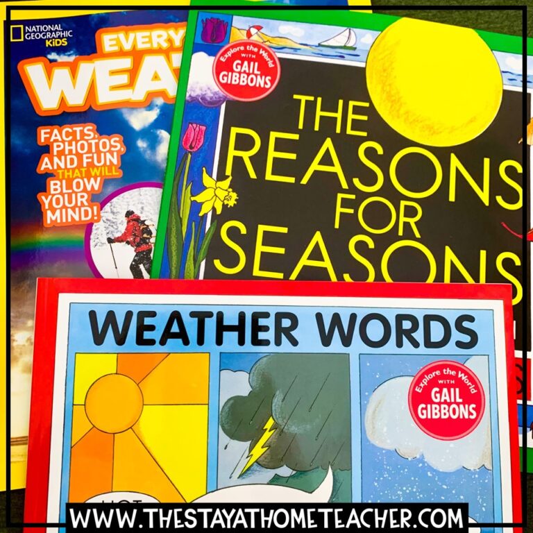 Books All About Spring for Little Learners - The Stay-at-Home Teacher