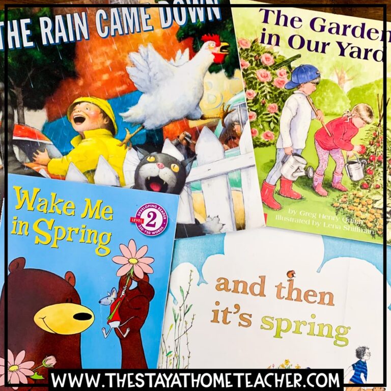 Books All About Spring for Little Learners - The Stay-at-Home Teacher