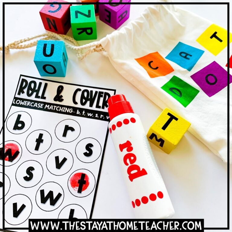 Math and Literacy Dice Games for Little Learners - The Stay-at-Home Teacher