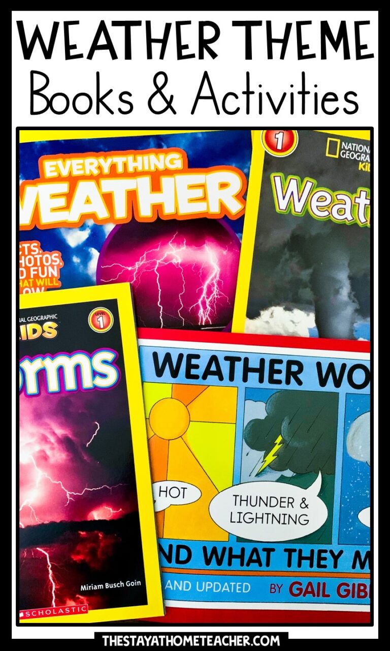5 Adorable Weather Books and Activities for Little Learners - The Stay ...