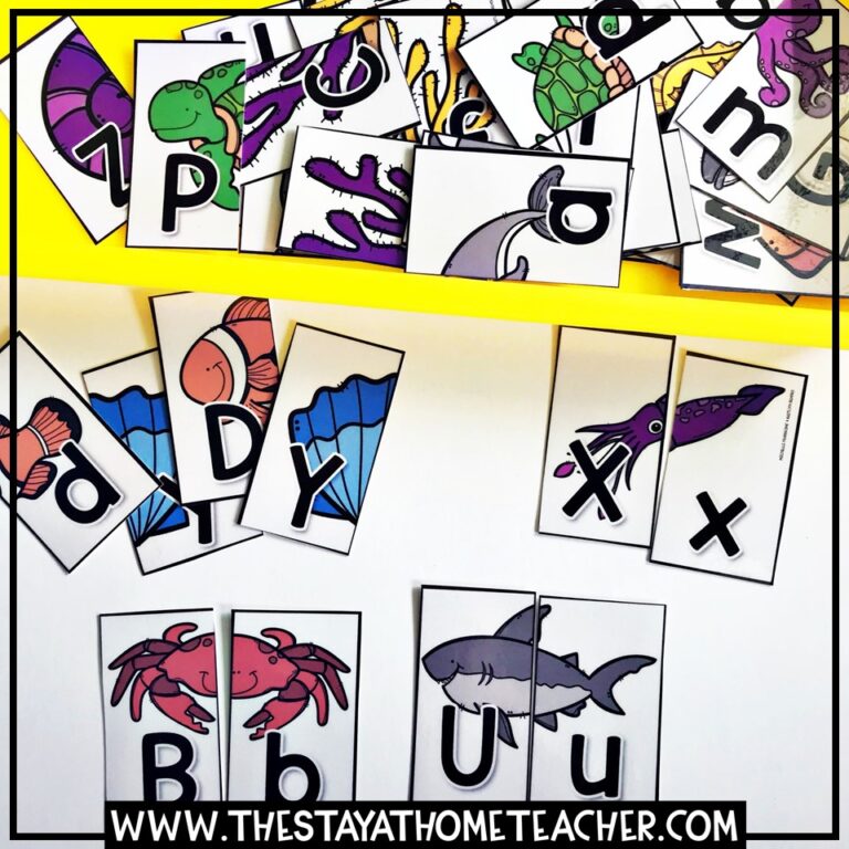 Summer Math and Literacy Centers for Little Learners - The Stay-at-Home ...