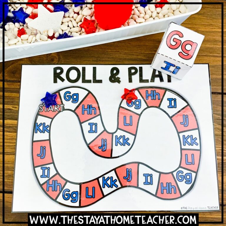 4th of July Centers for 2-5 Year Old Preschoolers - The Stay-at-Home ...