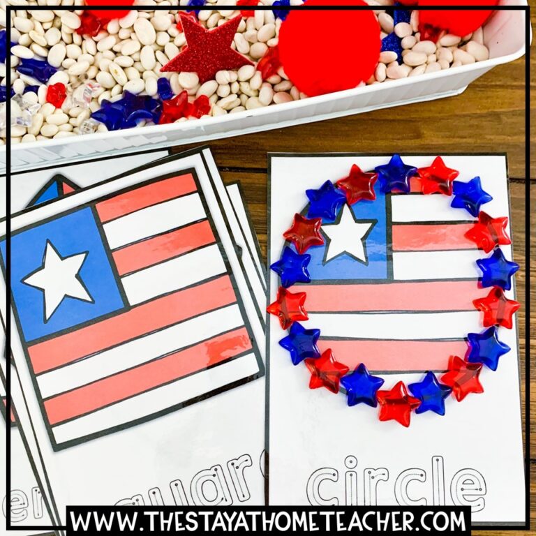 4th of July Centers for 2-5 Year Old Preschoolers - The Stay-at-Home ...
