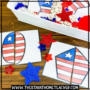 4th of July Centers for 2-5 Year Old Preschoolers - The Stay-at-Home ...