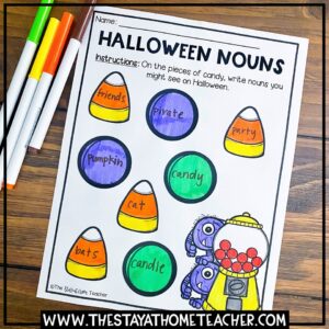 Helpful Tips and Activities for October Elementary Substitute Plans ...