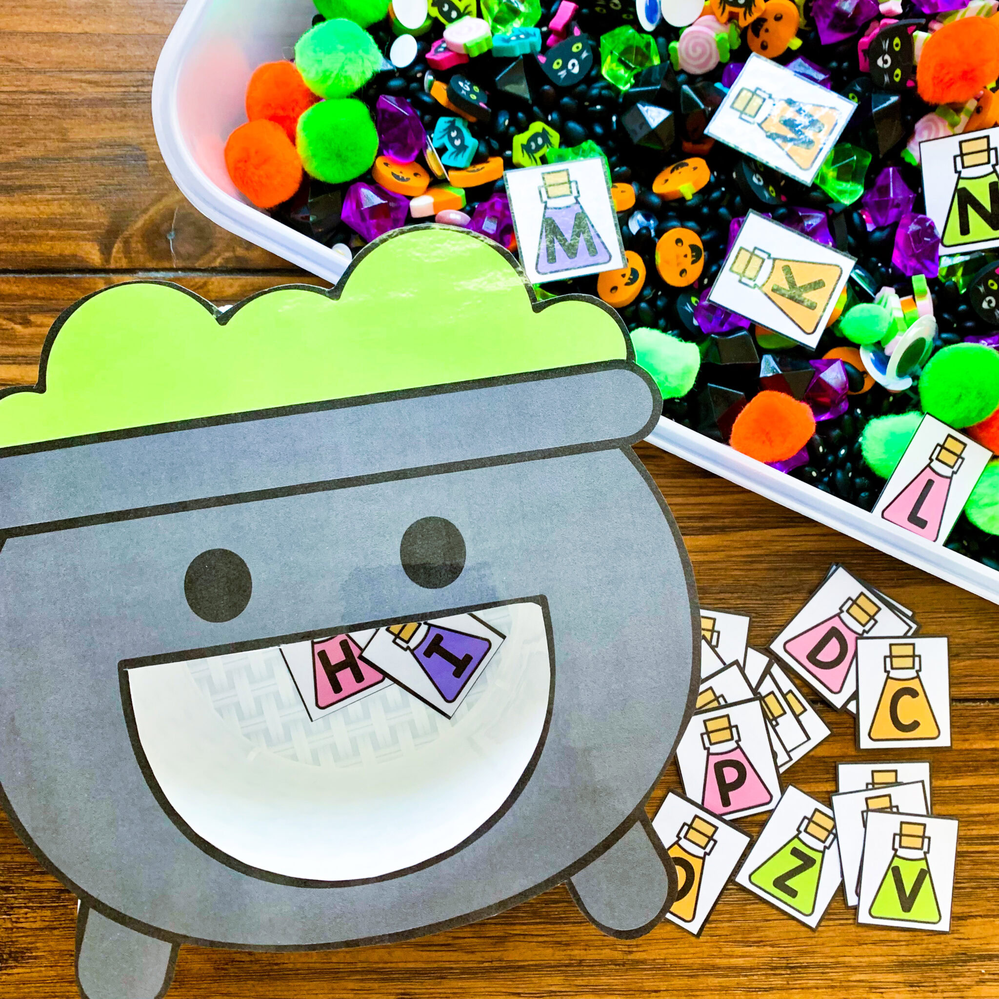 Halloween Preschool Theme with 15 Fun Math & Literacy Centers - The ...