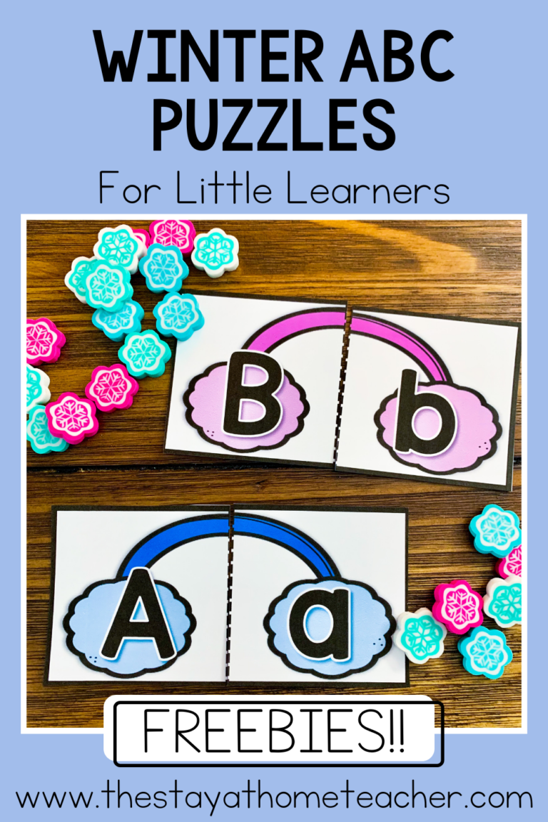 5 Free Winter Math and Literacy Activities for Preschool Children - The ...