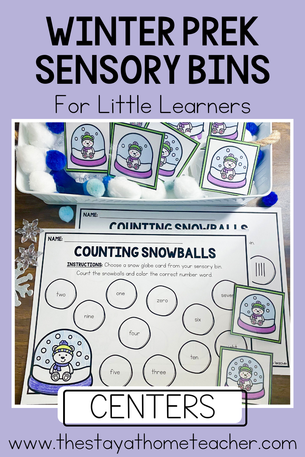 9 Fun Snow Theme Activities for Preschool Children - The Stay-at-Home ...