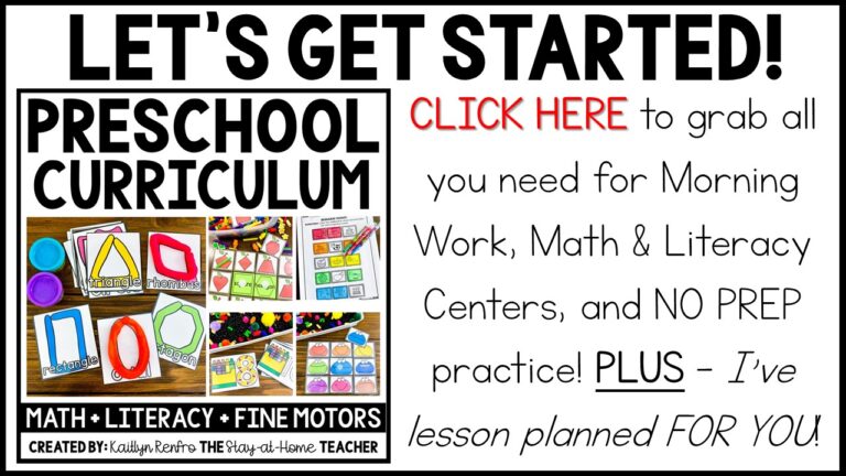 January Preschool Themes - The Stay-at-Home Teacher