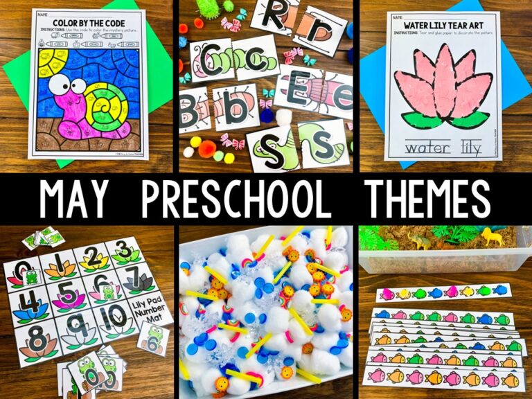 40+ Exciting Preschool Themes for Little Learners - The Stay-at-Home ...