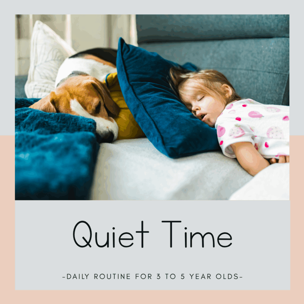 Easy Daily Routine for Preschoolers Age 3-5 Years Old