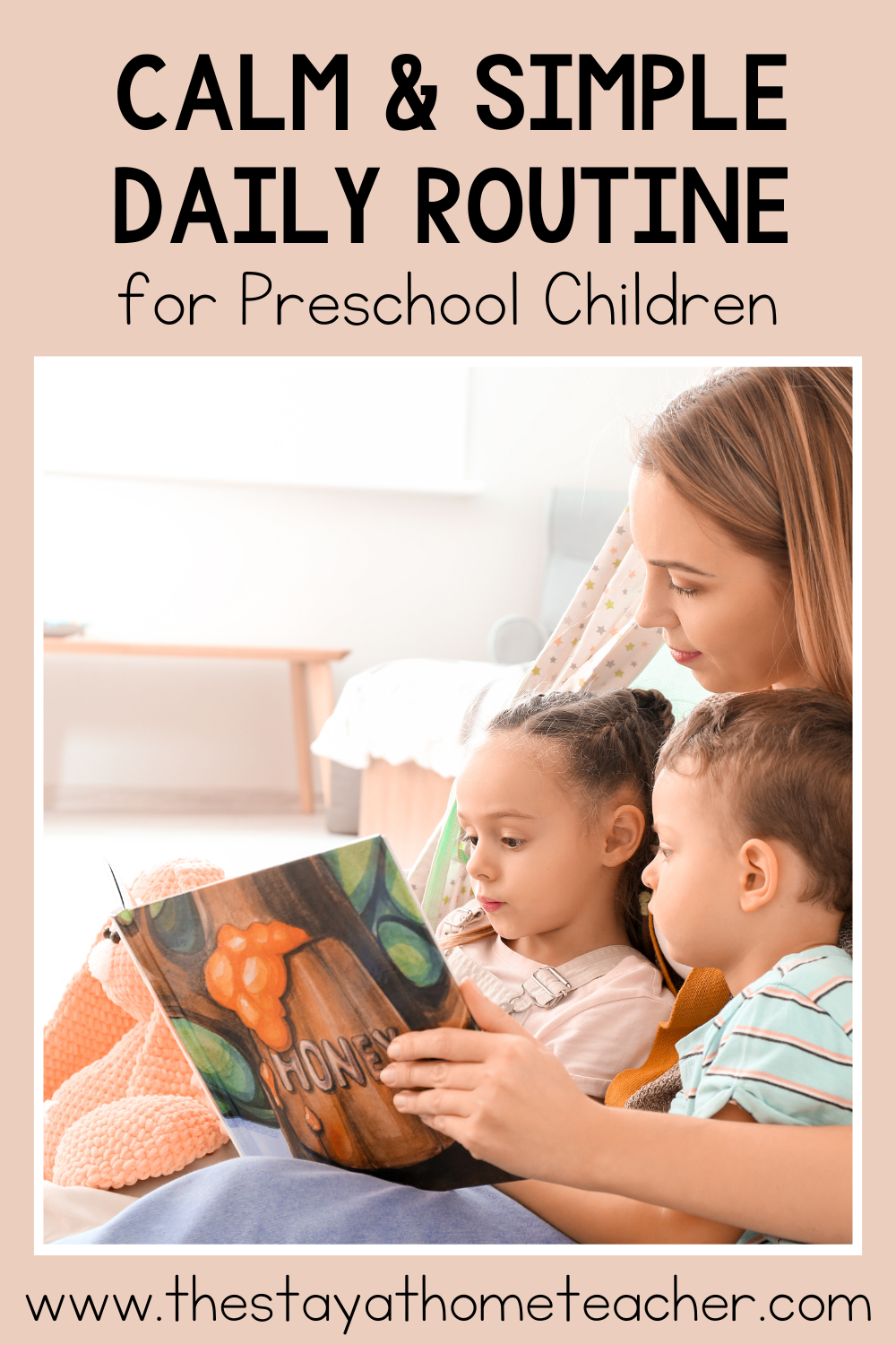 Easy Daily Routine for Preschoolers Age 3-5 Years Old