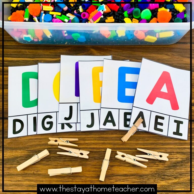 4 Fun and Simple Alphabet Activities for Little Learners - The Stay-at ...