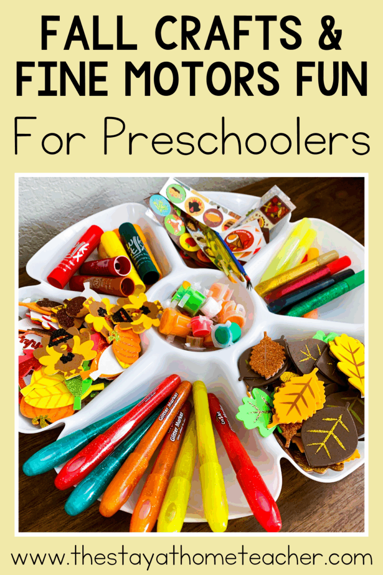 10+ Fun Fall Activities for Preschool Children - The Stay-at-Home Teacher