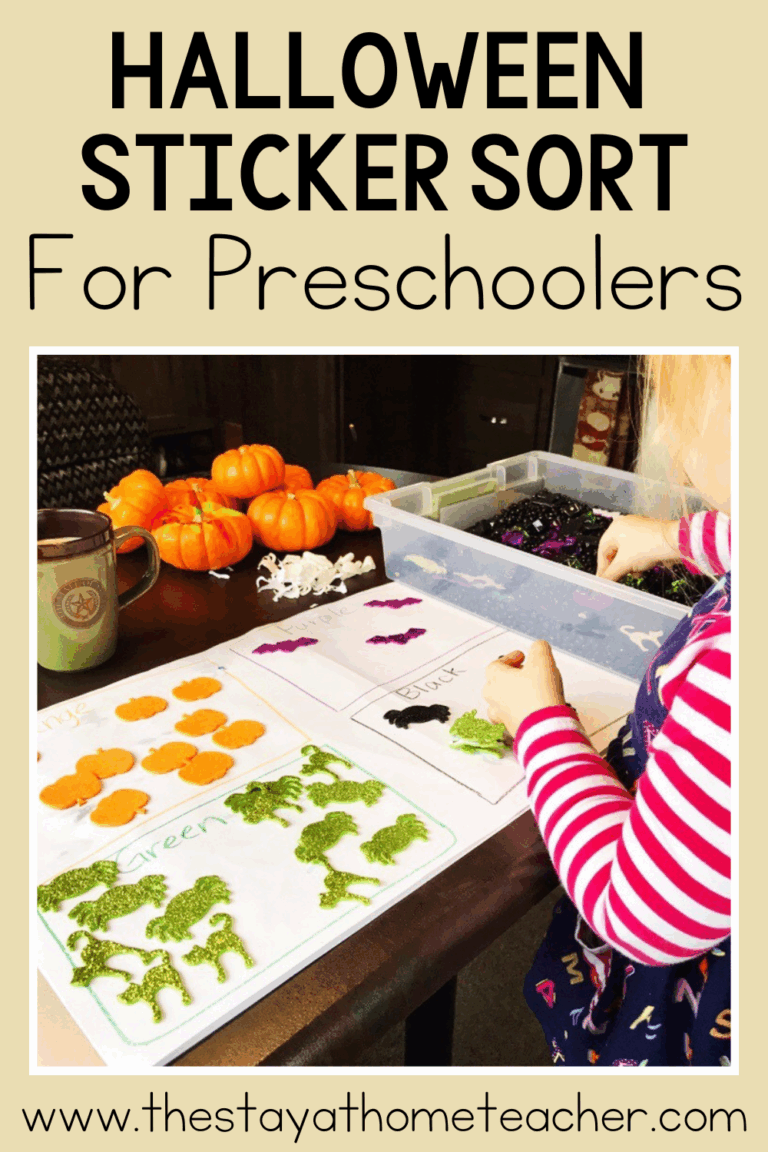 6+ Halloween Fine Motor Activities for Preschool Children - The Stay-at ...