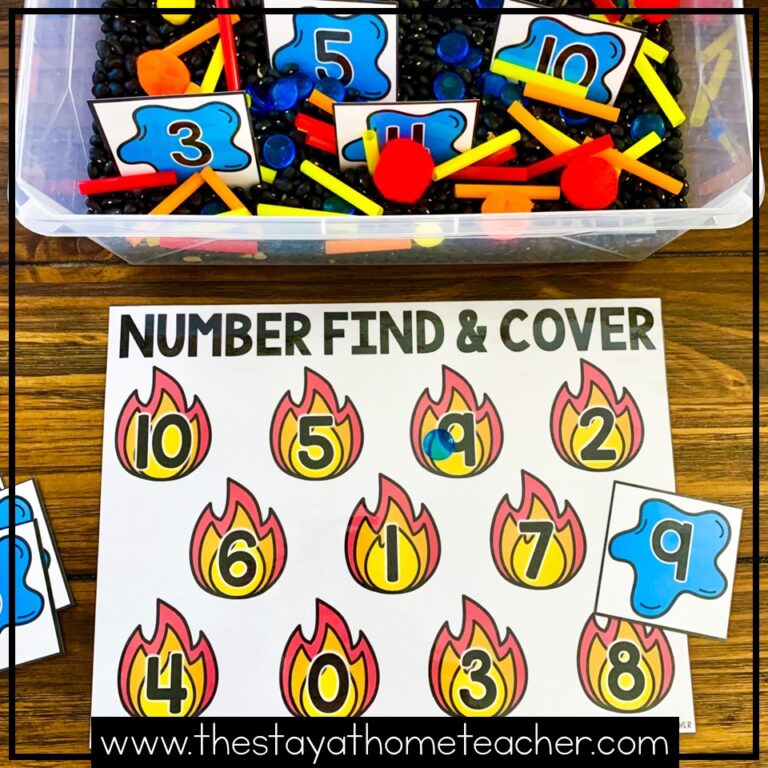 Fire Safety Preschool Activities with 15 Fun Math & Literacy Centers ...