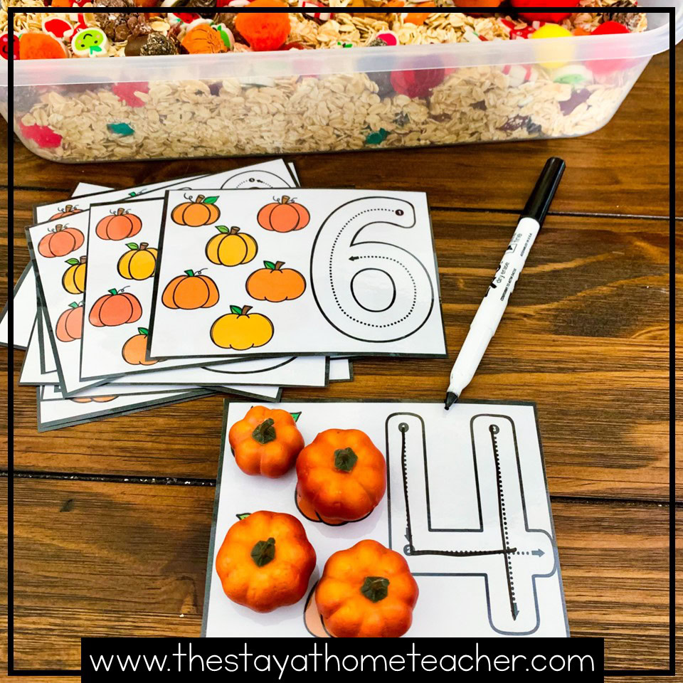 Pumpkin Preschool Theme with 15 Fun Math & Literacy Activities - The ...