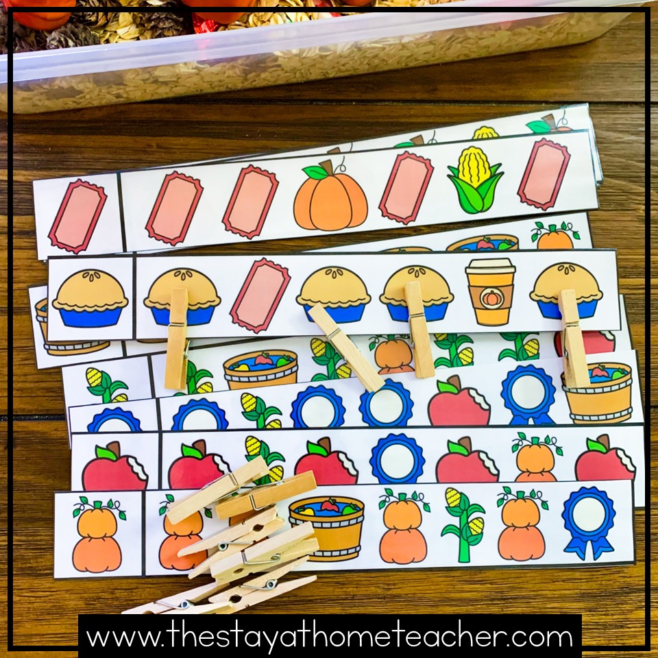 Fall Festival Preschool Theme with 15 Fun Math & Literacy Activities ...