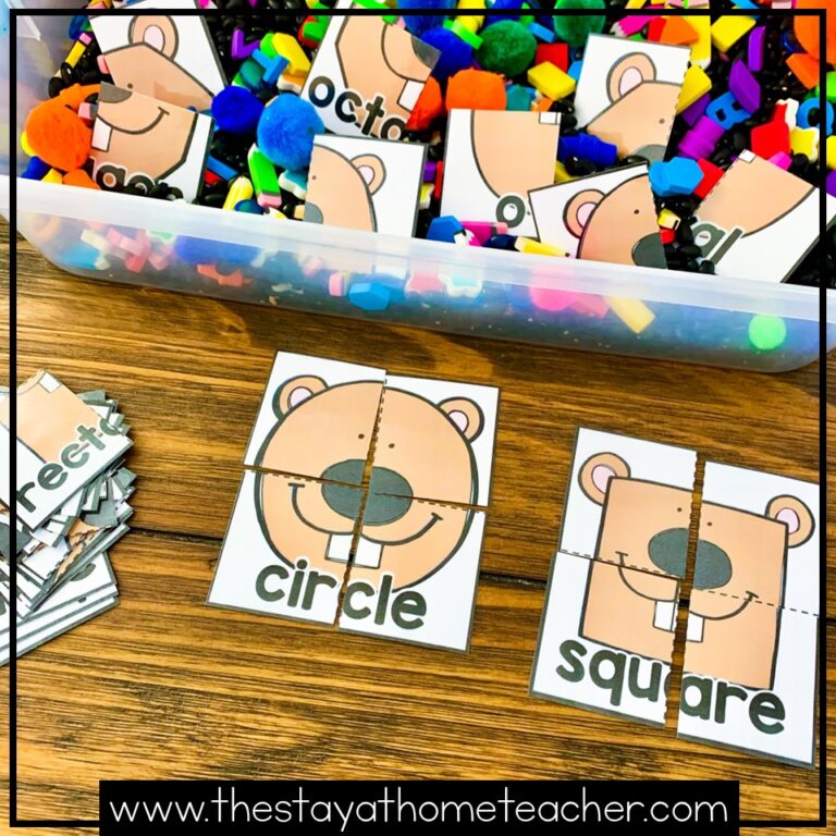 Groundhog Day Preschool Theme with 6 Fun Math & Literacy Activities ...