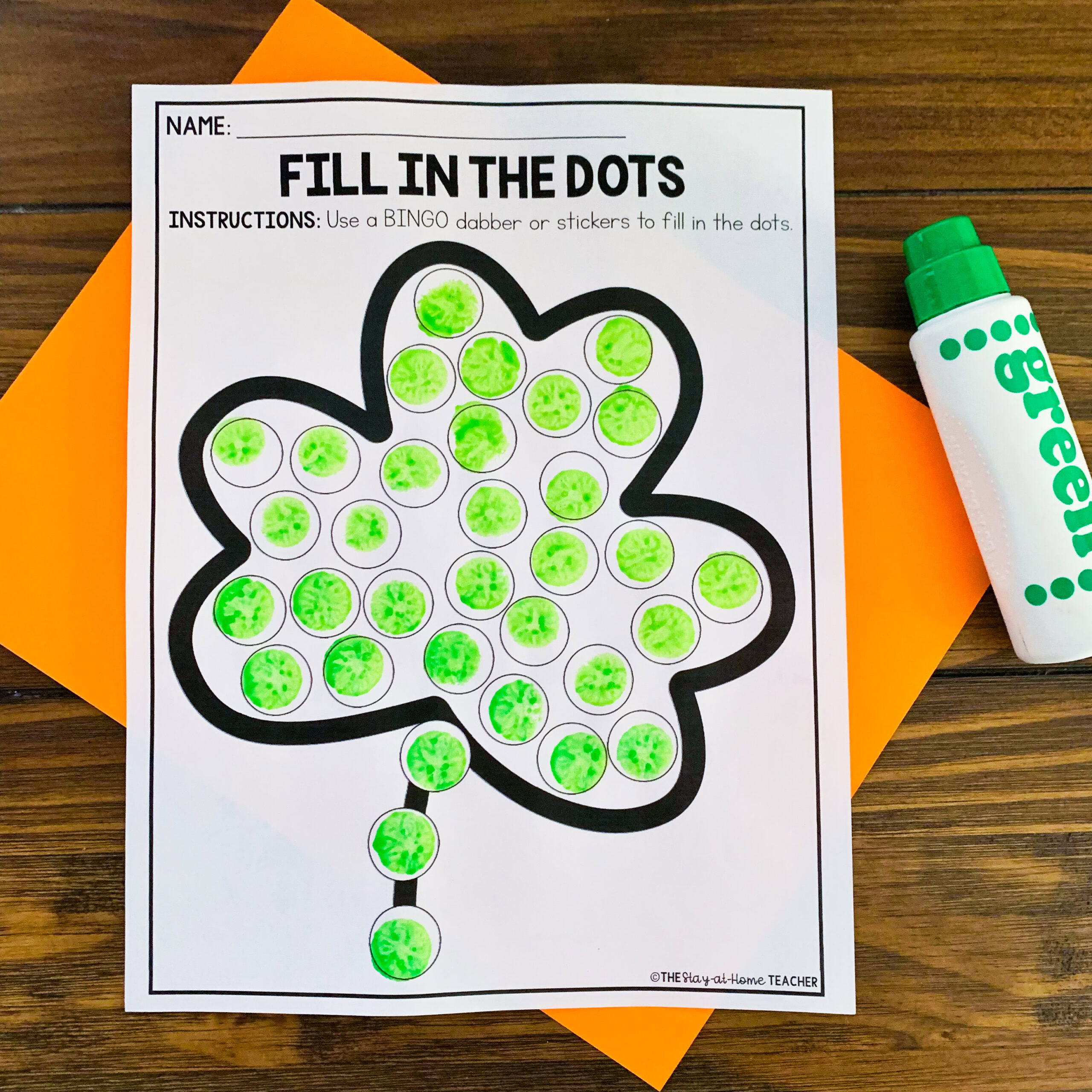 St. Patrick's Day Crafts: 25 NO PREP Fine Motor Printables - The Stay ...